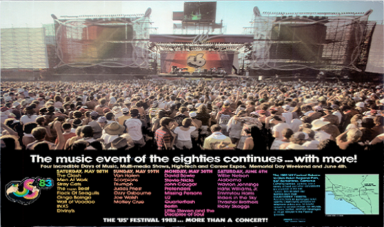 ‘The ’83 US Festival’ DVD Review